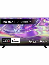 toshiba 43u6663db 43 inch 4k ultra hd tv used for sale | For Sale UK