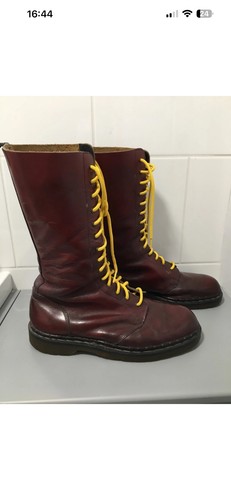 Oxblood dr martens refurbished & used for sale | For Sale UK